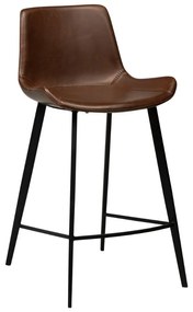 OnaDnes -20% ​​​​​Dan-Form Vintage hnědá koženková barová židle DAN-FORM Hype 65 cm