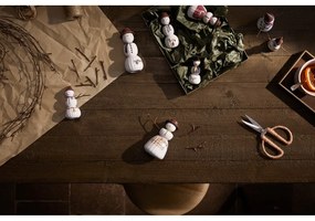 Porcelánová vánoční figurka (výška 11,5 cm) Hammershøi Snowman – Kähler Design
