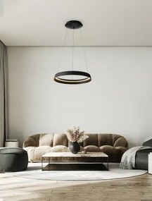 LED stmívatelné černé designové svítidlo Ormi 150
