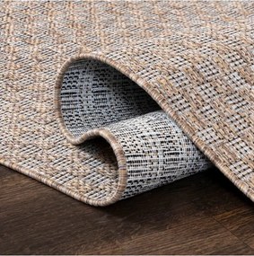 Koberec VERANDA BROWN MAA KM26A kruh