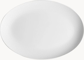 Oválný talíř z kostního porcelánu Gio