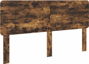 Rám postele Kouřový dub 180 x 200 cm Masivní borové dřevo 3412456