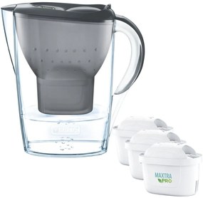 Filtrační konvice brita marella 2,4 l grafit + 3 ks mx pro po 2024