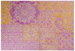 Vlněný koberec 140 x 200 cm vícebarevný AVANOS Beliani
