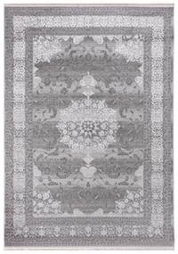 Kusový koberec Svaga šedo bílý 160x229cm