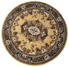 Vopi | Kusový koberec Escape kruh 510480 béžová - Kruh 200 cm průměr