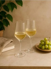 Sinsay - Rýhované skleničky 2 ks - clear