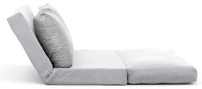 Hanah Home Rozkládací futonová pohovka TAIDA šedá 859FTN1270