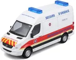 Bburago EMERGENCY Vozidlo záchranné služby - Mercedes-Benz Sprinter /