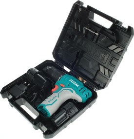 Vrtací šroubovák aku, 12 V Li-ion (2 × ), 1500 mAh TOTAL TDLI12325