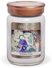 Candleberry Candle Candleberry Nouveau svíčka Mulberry Aura™, 624 g