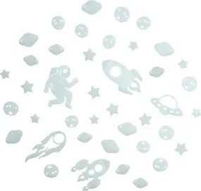 SIMBA Samolepky Vesmír svítící ve tmě / 41 dílků / od 3 let