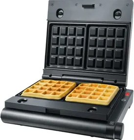 Steba SG 55 stříbrná / Sendvičovač 3v1 / 1100 W / 3 vyměnintelné plotý