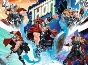 Ravensburger Marvel hero: Thor / 100 dílků / od 6 let