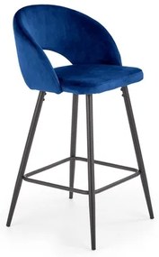 Halmar barová židle H-96 barevné provedení: modrá