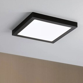 Paulmann Abia LED panel 4 000K hranatý 30cm černá