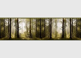 Samolepící bordura na zeď Les | 5 m x 13.8 cm | DWB8214