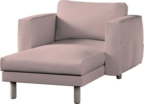 Potah na IKEA Norsborg šezlong s loketními opěrkami barva růžová látka pletený vzor