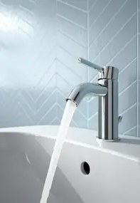 Ideal Standard CeraLine - Umyvadlová baterie s výpustí | chrom