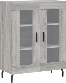 vidaXL Skříň highboard 69,5 x 34 x 180 cm kompozitní dřevo [3198295] Barva: bílá s vysokým leskem