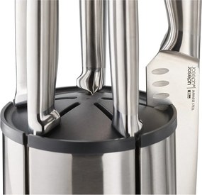 Sada nožů s rotačním stojanem 5 ks z nerezové oceli Elevate Steel – Joseph Joseph