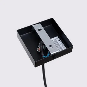 Závěsné svítidlo SOLLUX KARBON 1 černá GU10 1x10W bez žárovky SL.1573