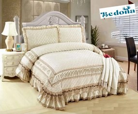 Luxusní přehoz na postel Lamo cappucino 220x240cm