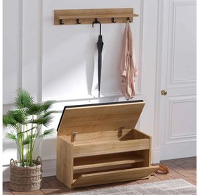 Designová předsíňová sestava Galdesa vzor dub