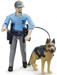 Bruder 62150 Figurka Policista a pes