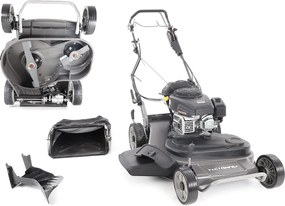 Weibang WB778SLCV – Benzínová dvounožová sekačka profi s pojezdem 77 cm, koš 90 l, tlakové mazání – Servis ČR
