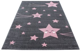Ayyildiz Dětský kusový koberec KIDS 0610, Růžová Rozměr koberce: 160 x 230 cm