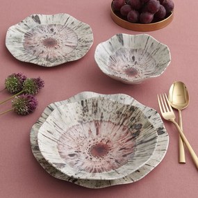 24dílná sada porcelánového nádobí Güral Porselen Blossom