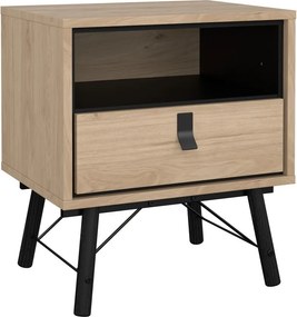 FALCO Noční stolek Rain 1s jackson hickory