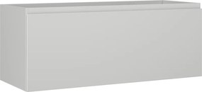 Mexen Orio, koupelnová skříňka 120 cm, 1 zásuvka, šedá matná, 91A10-12047-1-BF62