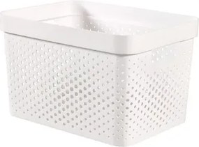 Curver Infinity Úložný box 17 l bílá / 35.5 x 21.5 x 26 cm
