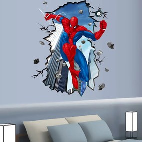 Živá Zeď Samolepka na zeď Spiderman