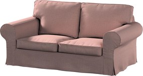 Potah na pohovku IKEA Ektorp 2-místná rozkládací  NOVÝ MODEL 2012 barva růžová látka pletený vzor