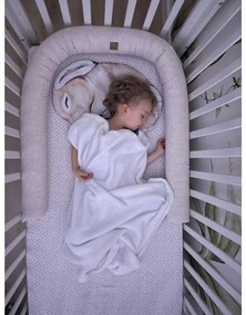 Babysteps Lněné ochranné hnízdečko pro miminko BÍLÁ