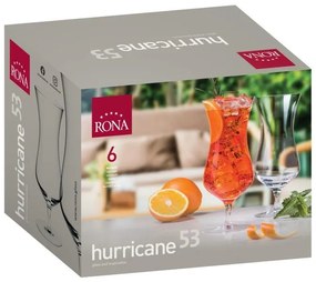 RONA UNIVERSAL HURRICANE KOKTEILOVÝ SKLENICE 530ML SADA 6KS