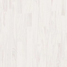 Petromila Vysoký regál bílý 80 x 30 x 210 cm masivní borové dřevo