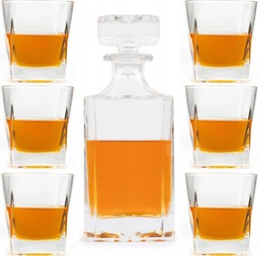 Karafa 6 Skleniček na whisky Dárek na alkohol, Vánoce, narozeniny