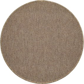 Vopi, Kusový koberec Nature NEW přírodní kruh, 200x200 (průměr) kruh, oranžová, kuchyně