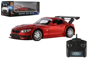 Auto RC BMW Z4 plast 18cm 2,4GHz na dálk. ovládání na baterie se světlem v krabici 29x11x14cm