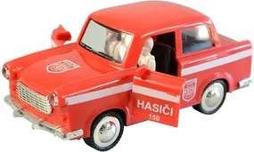 MaDe 98529 - Auto retro požární na setrvačník 6 x 17 x 8 cm