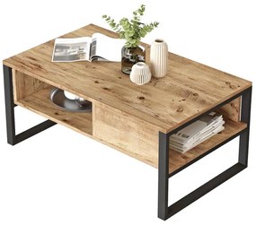 Designový konferenční stolek Hanae 100 cm atlantská borovice