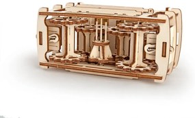 Ugears 3D dřevěné mechanické puzzle Kabinová lanovka s tratí