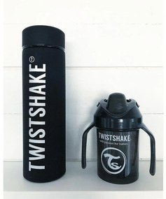 Twistshake Termoska Hot or Cold 420 ml Pastelově růžová