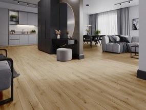 Mexen Buffalo vinylové panely 1227 x 187 mm LVT Dryback 2,5 mm, PVC podklad, 4 V-spára, Dub - F1307-1227-187-255-4V1-01