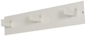 Bílý kovový nástěnný věšák Leatherman – Spinder Design