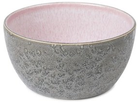Bitz Kameninová servírovací miska 14 cm Grey/Light Pink